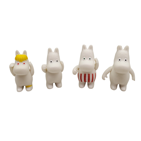 Moomins | Toys | Vintage Moomin Family Snorkmaiden Moomintroll ...